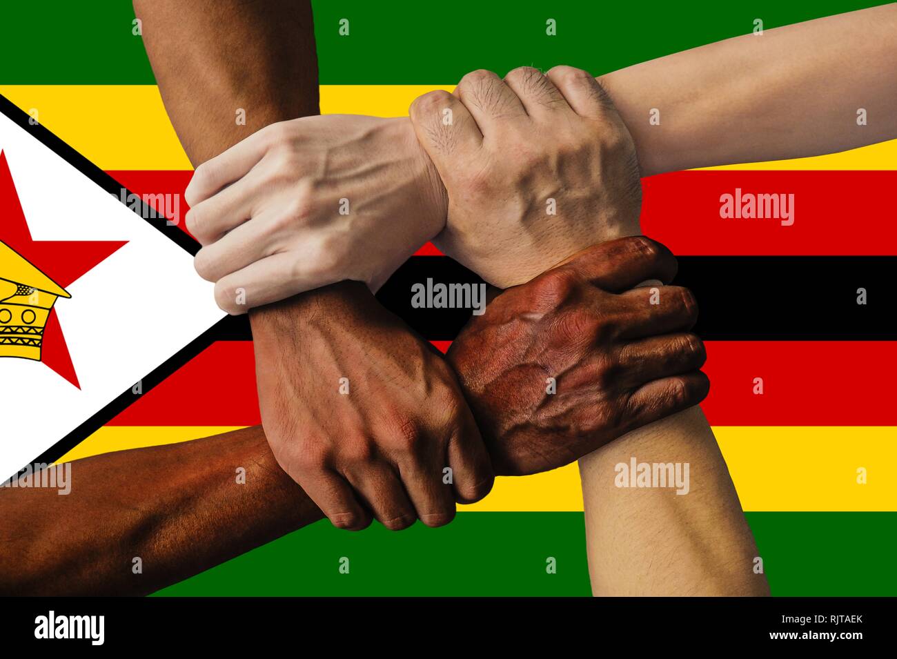 Racial diversity of zimbabwe hi-res stock photography and images - Alamy
