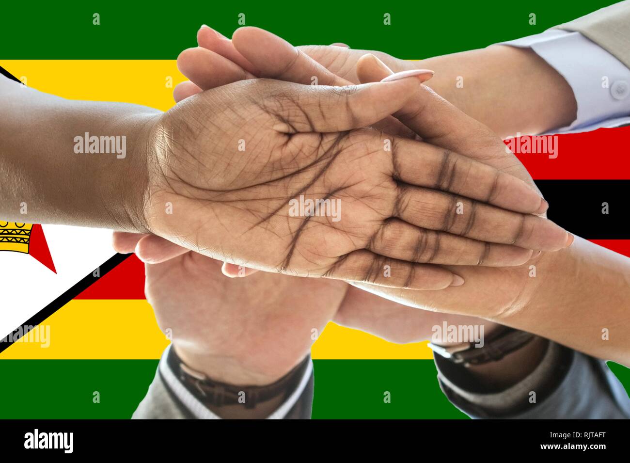 Racial diversity of zimbabwe hi-res stock photography and images - Alamy
