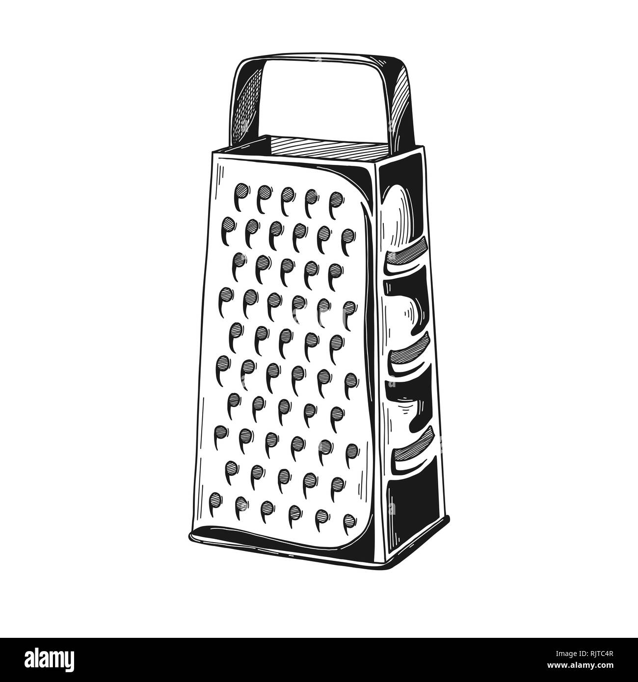 Grater Black and White Stock Photos & Images - Alamy