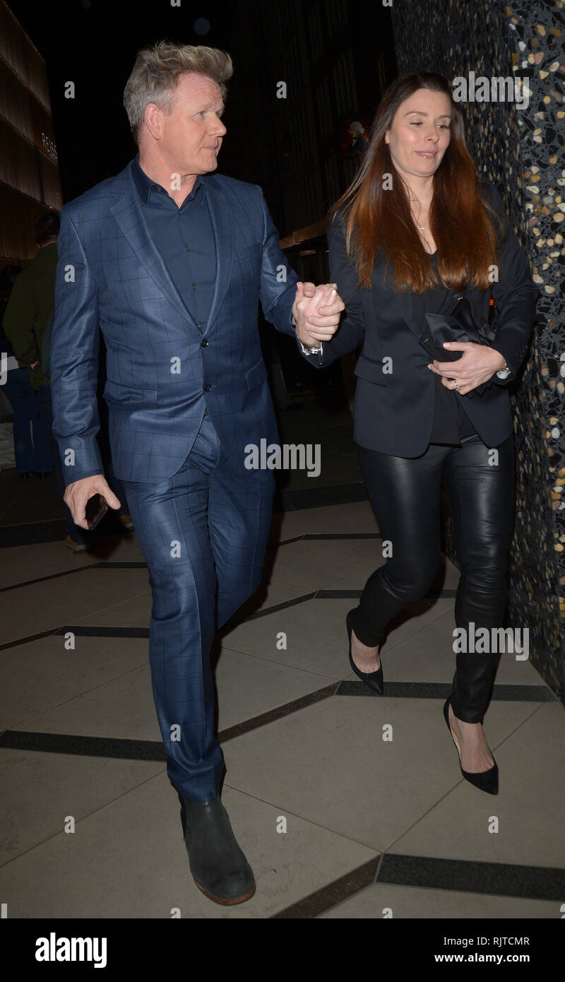 Gordon Ramsay and Tana Ramsay out and about in London Featuring: Gordon ...