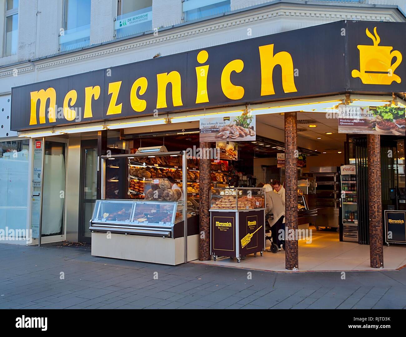 Famous bakery in Cologne in Germany Stock Photo - Alamy