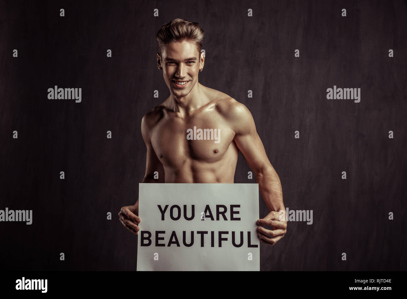 Man saying hi-res stock photography and images - Alamy