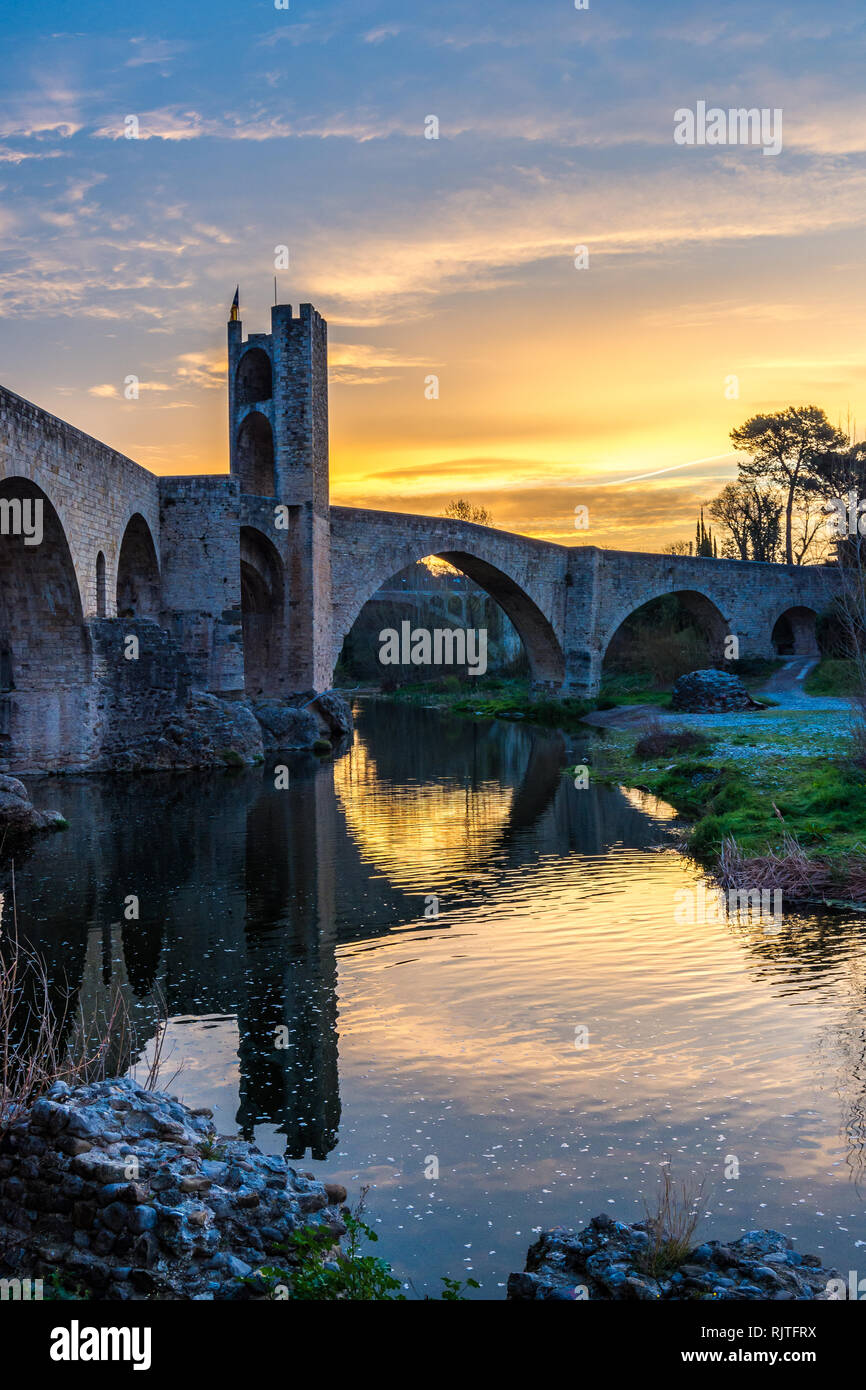 Beautiful stone bridge Stock Photo - Alamy