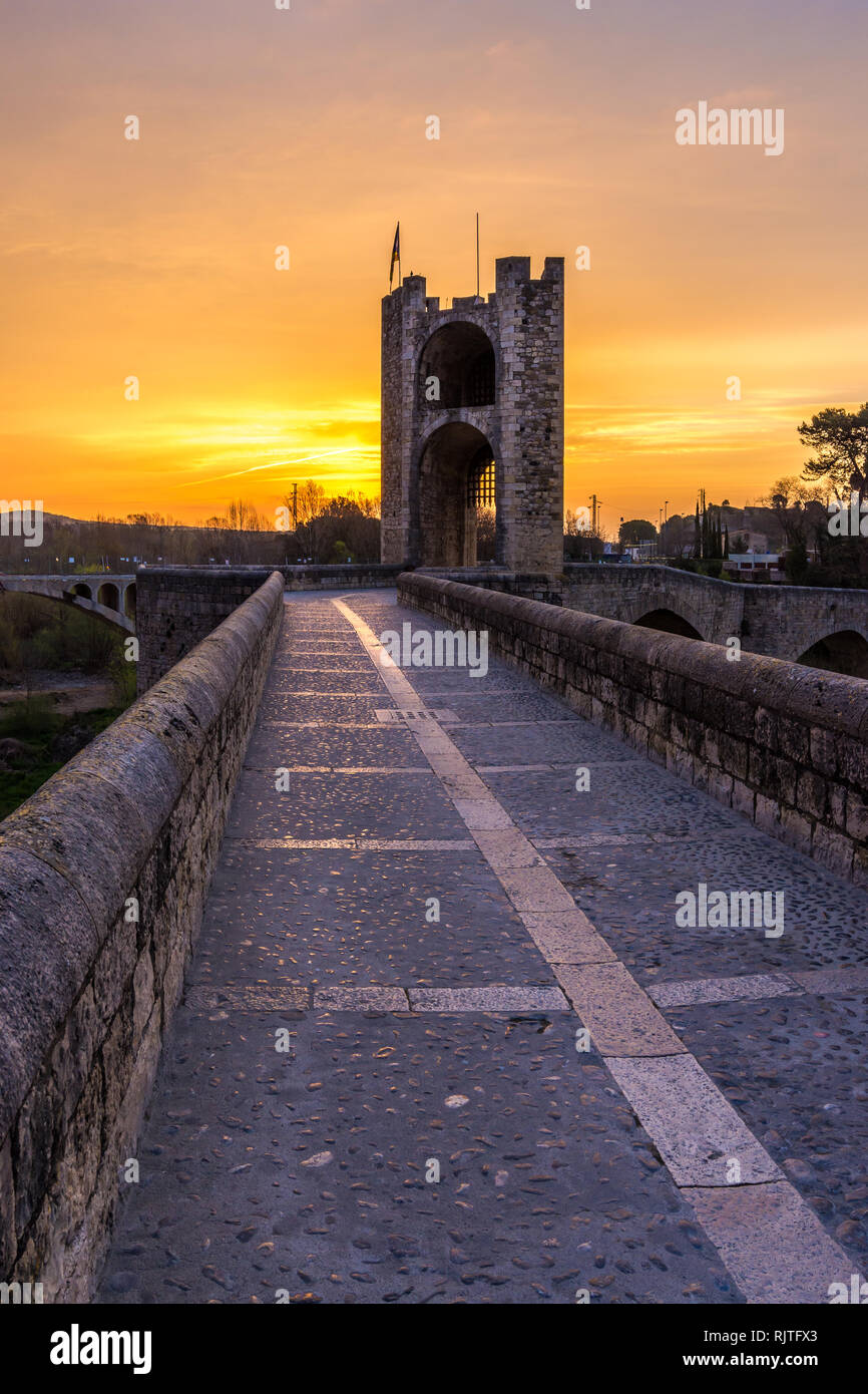 Beautiful stone bridge Stock Photo - Alamy