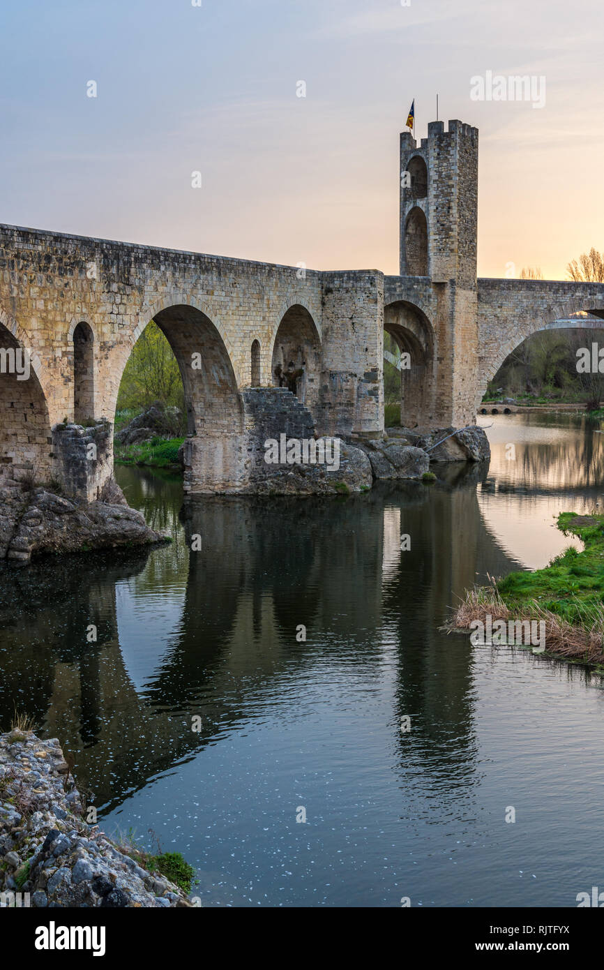 Beautiful stone bridge Stock Photo - Alamy