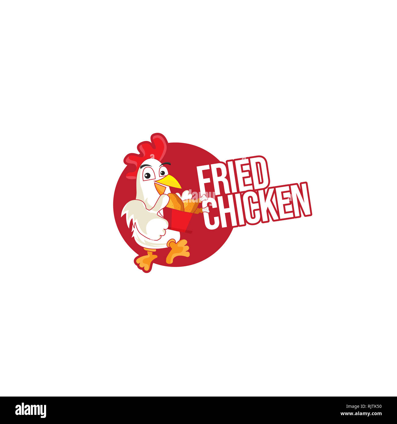 Logo Fried Chicken Restaurant Stock Photo - Alamy