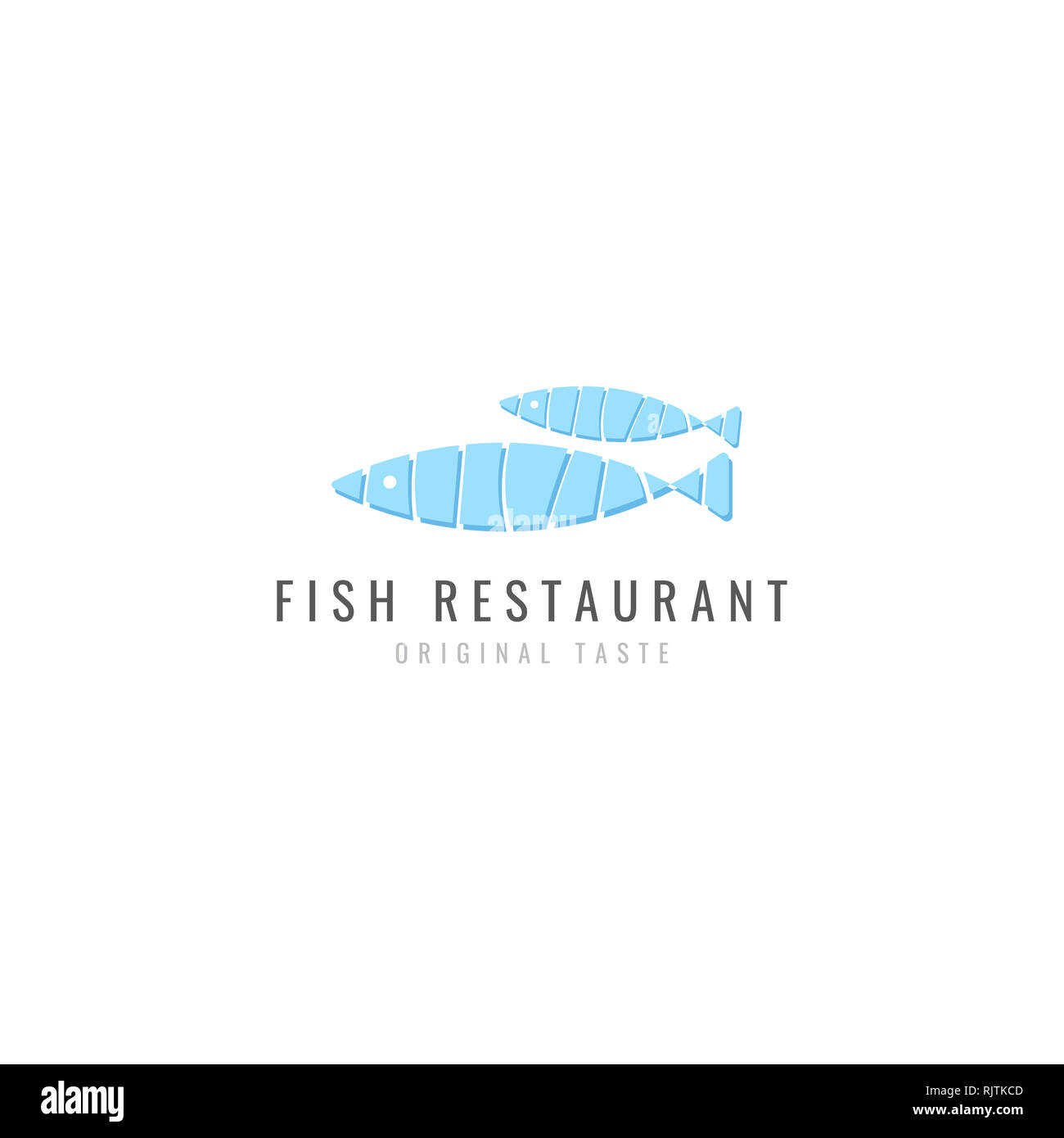 logo fried fish restaurant spicy blue ocean seafood traditional sunset ...