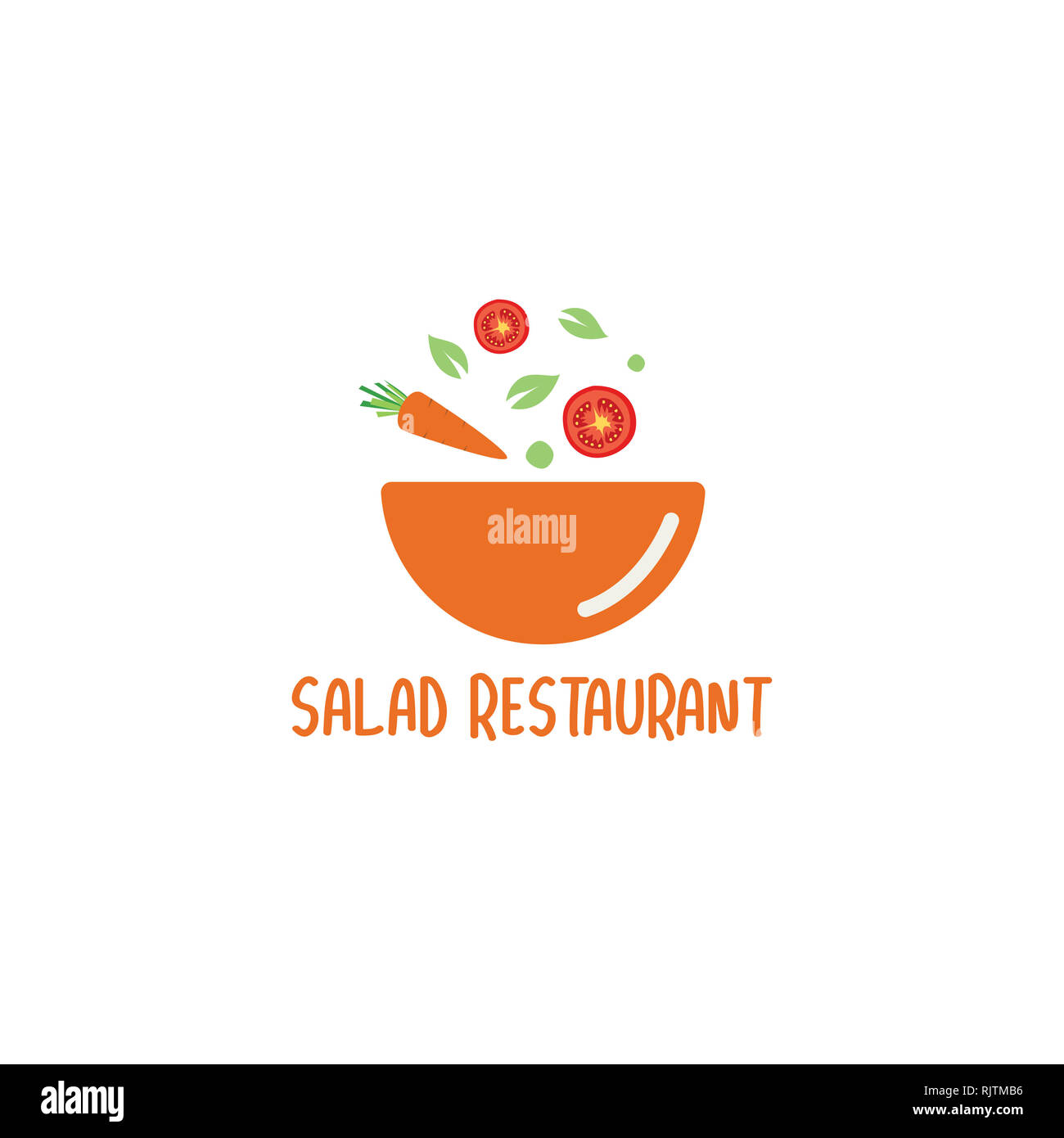 Lettuce leaf vector symbol Cut Out Stock Images & Pictures - Alamy