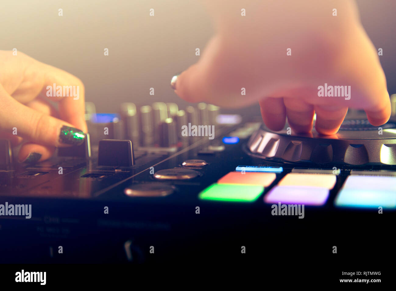 Mixing controller hi-res stock photography and images - Alamy
