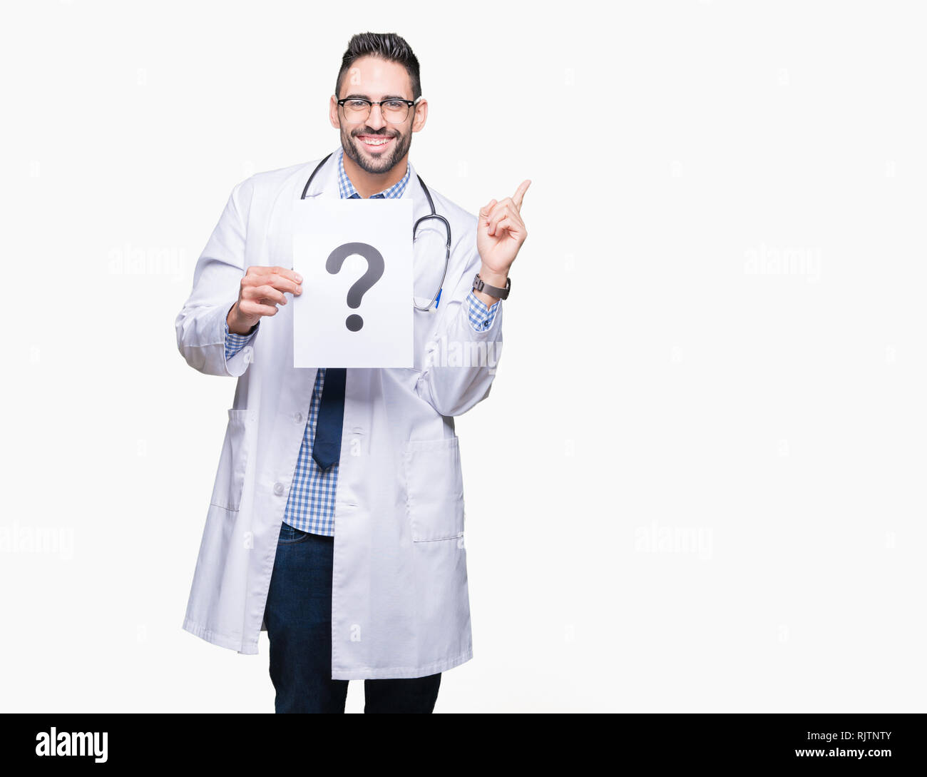 Doctor question mark Cut Out Stock Images & Pictures - Alamy