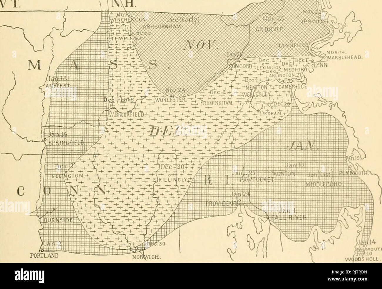 Map of brewster massachusetts hi-res stock photography and images - Alamy