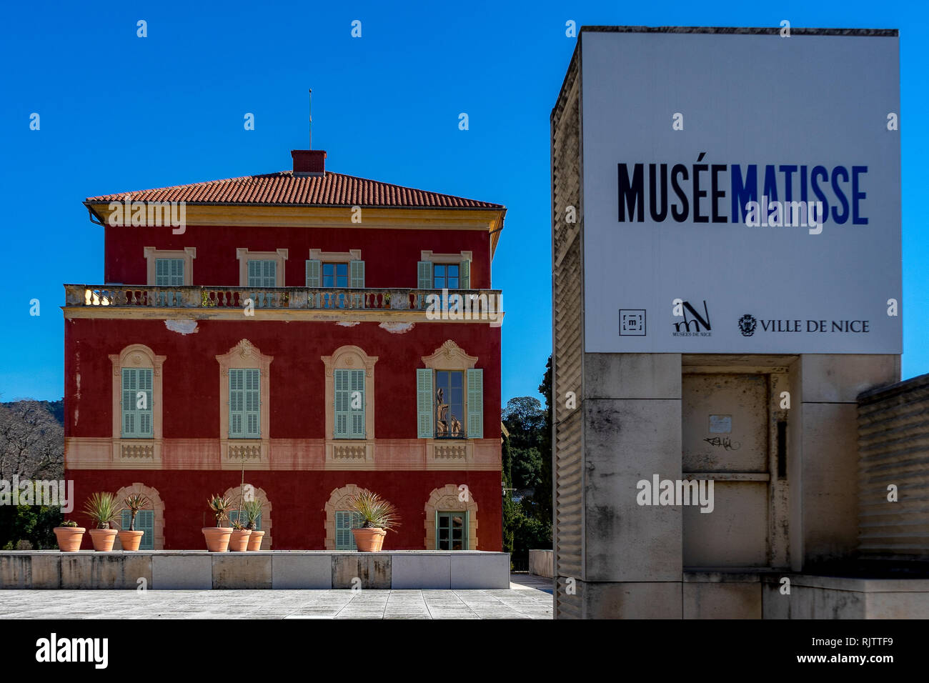 France. Alpes-Maritimes (06). Nice Matisse Museum Stock Photo - Alamy