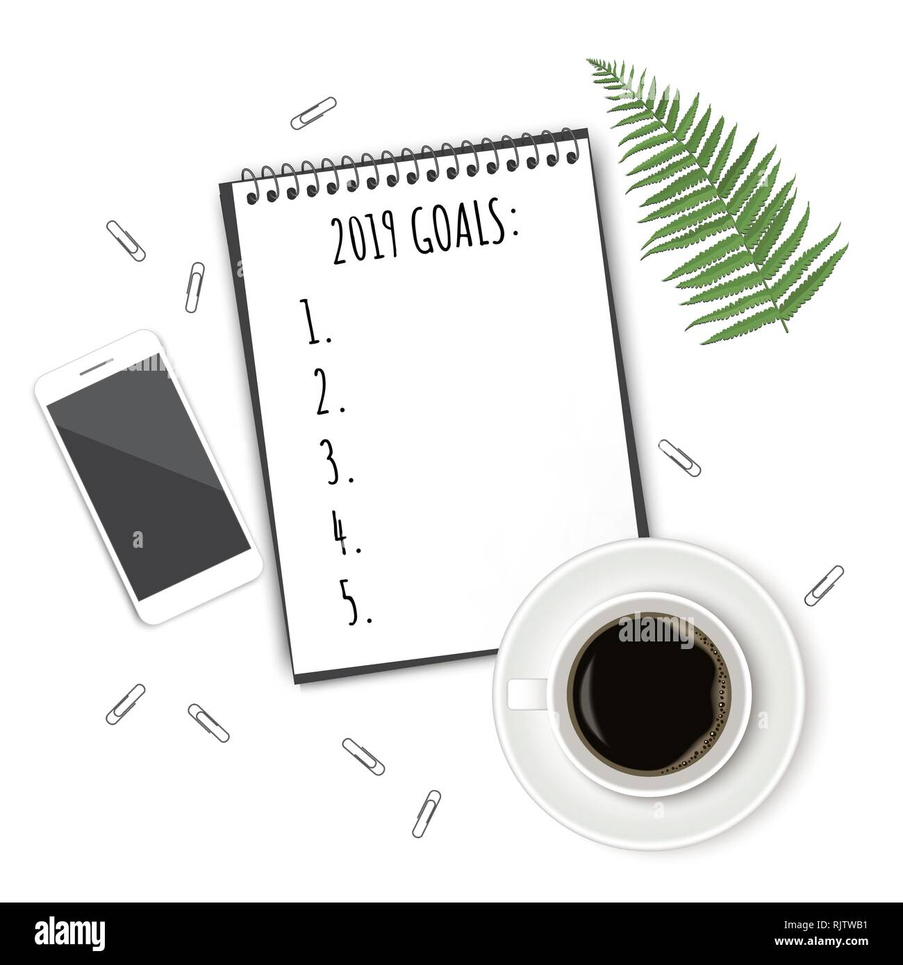 Christmas flat lay on Stock Vector Images - Alamy