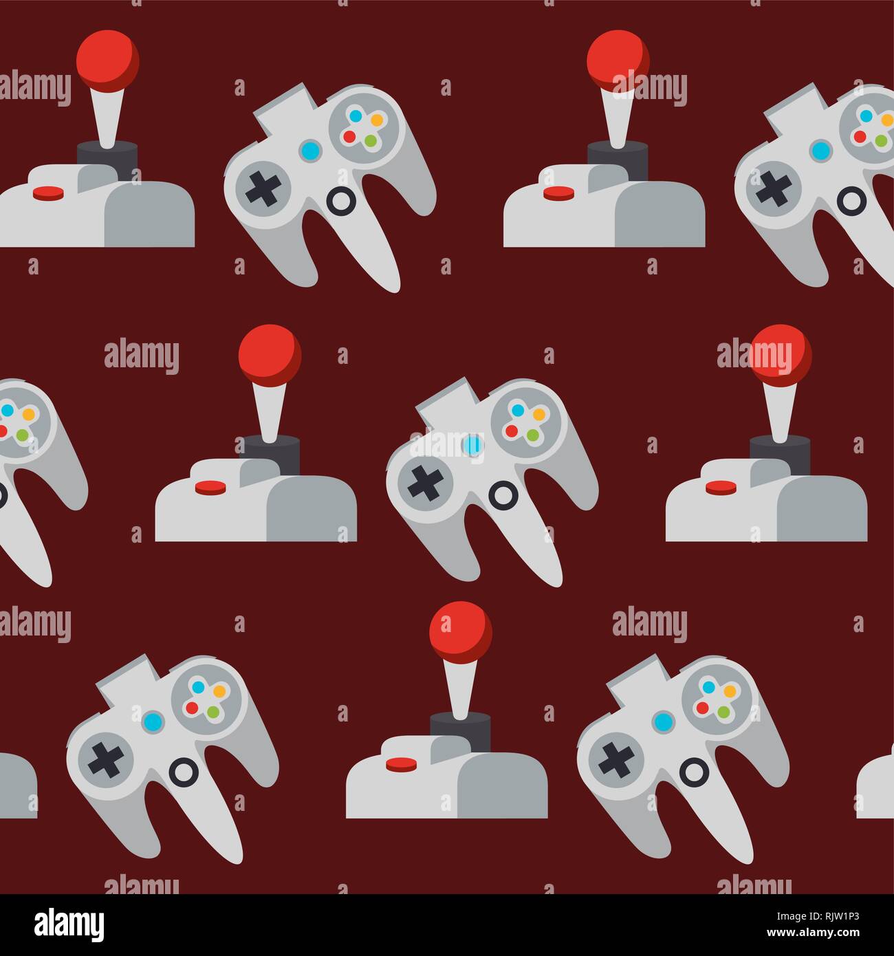 Videogame cartoons background Stock Vector Image & Art - Alamy