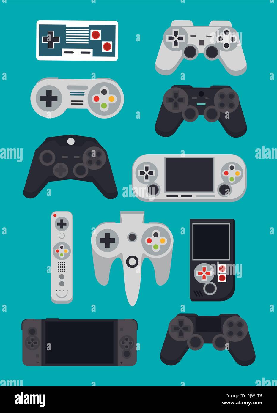 Infographic Video Game Consoles