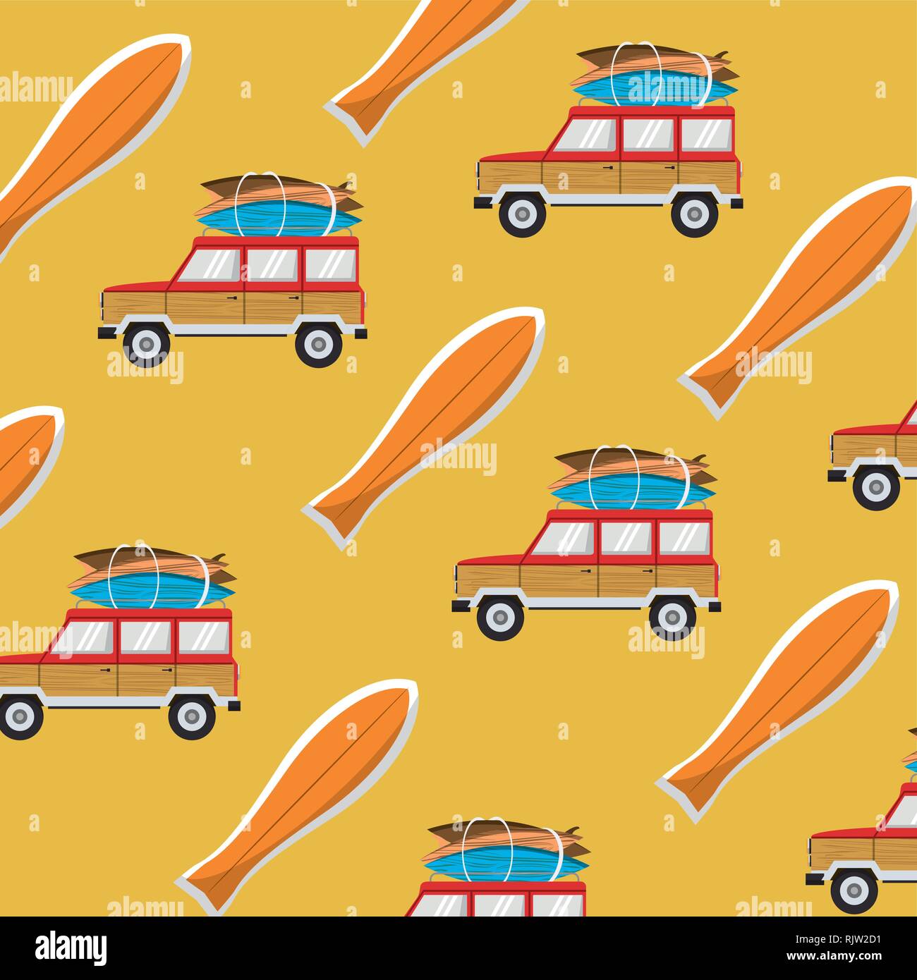 summer background cartoons Stock Vector Image & Art - Alamy