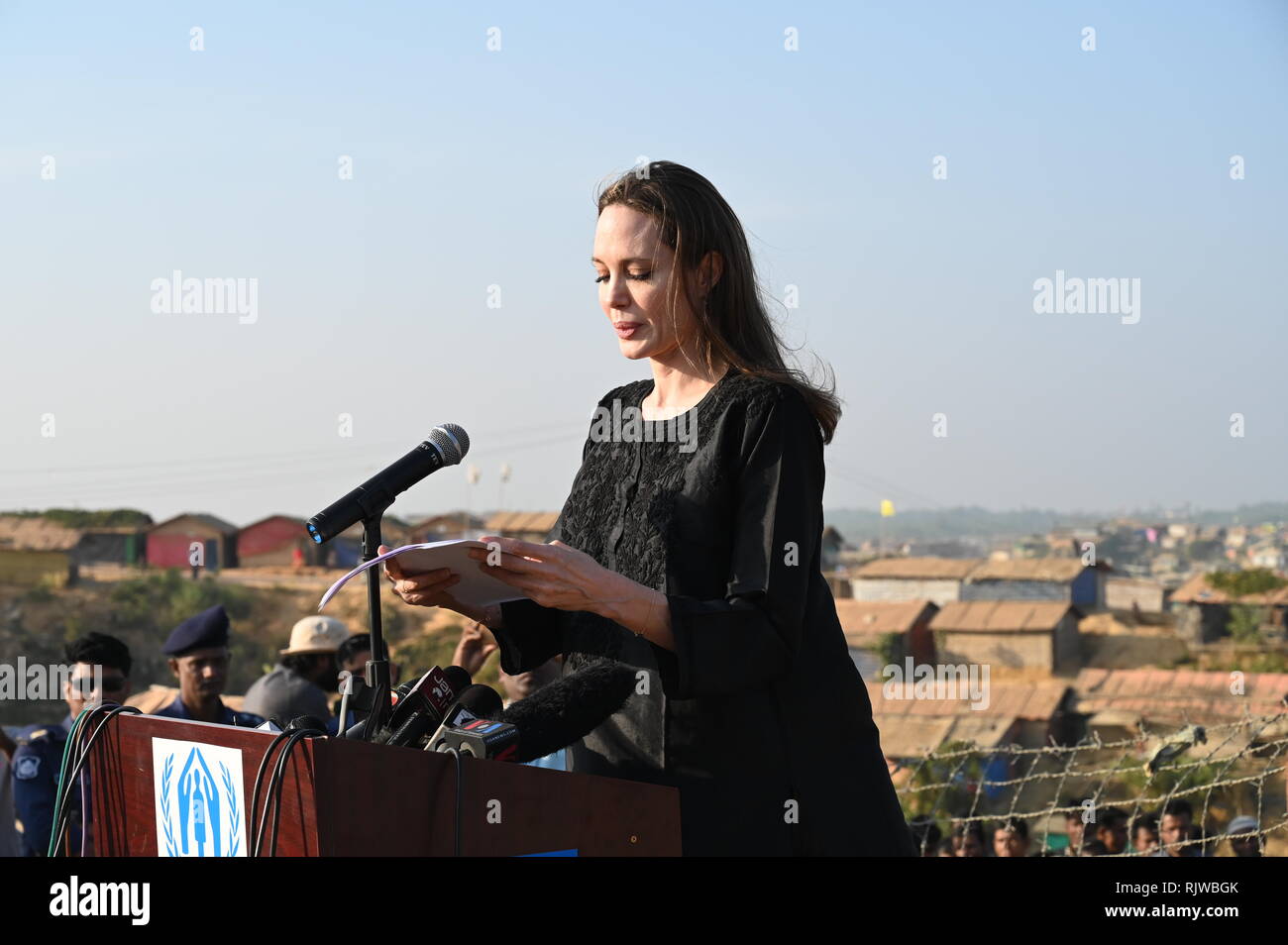 Cox’s Bazar, Bangladesh: Hollywood actress and humanitarian Angelina ...