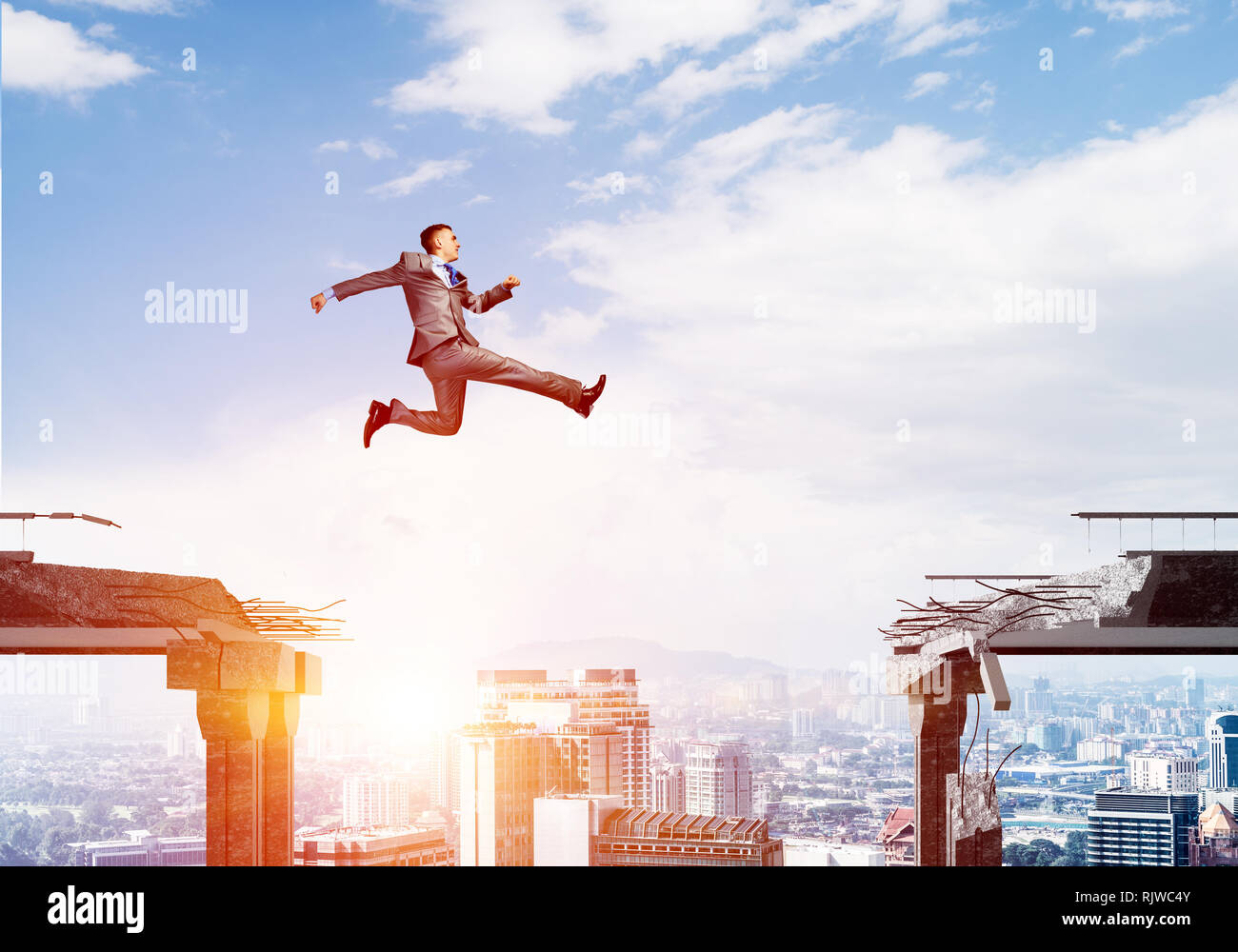 Problem and difficulties overcoming concept Stock Photo - Alamy