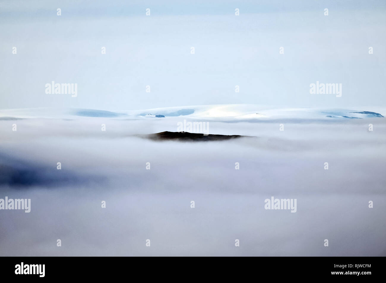 Arctic landscape, arctic tundra and ice of the Arctic Ocean Stock Photo ...
