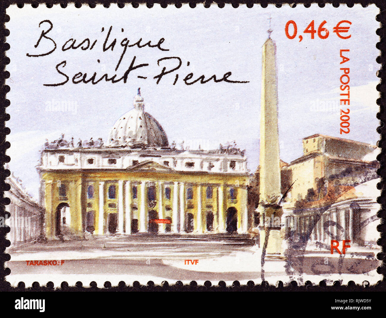 Postage stamp vatican city hi-res stock photography and images - Alamy