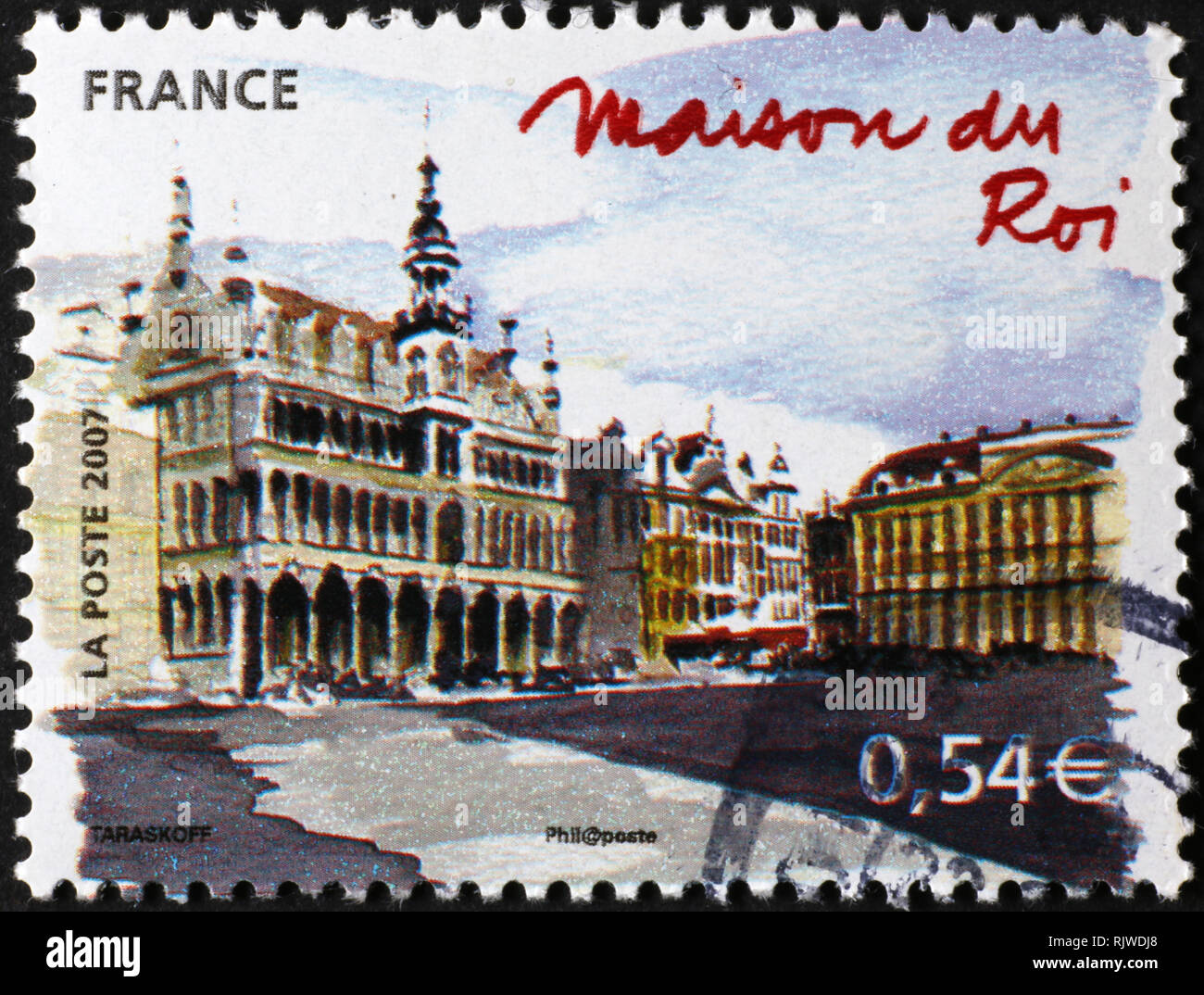 France postage stamp architecture hi-res stock photography and images ...