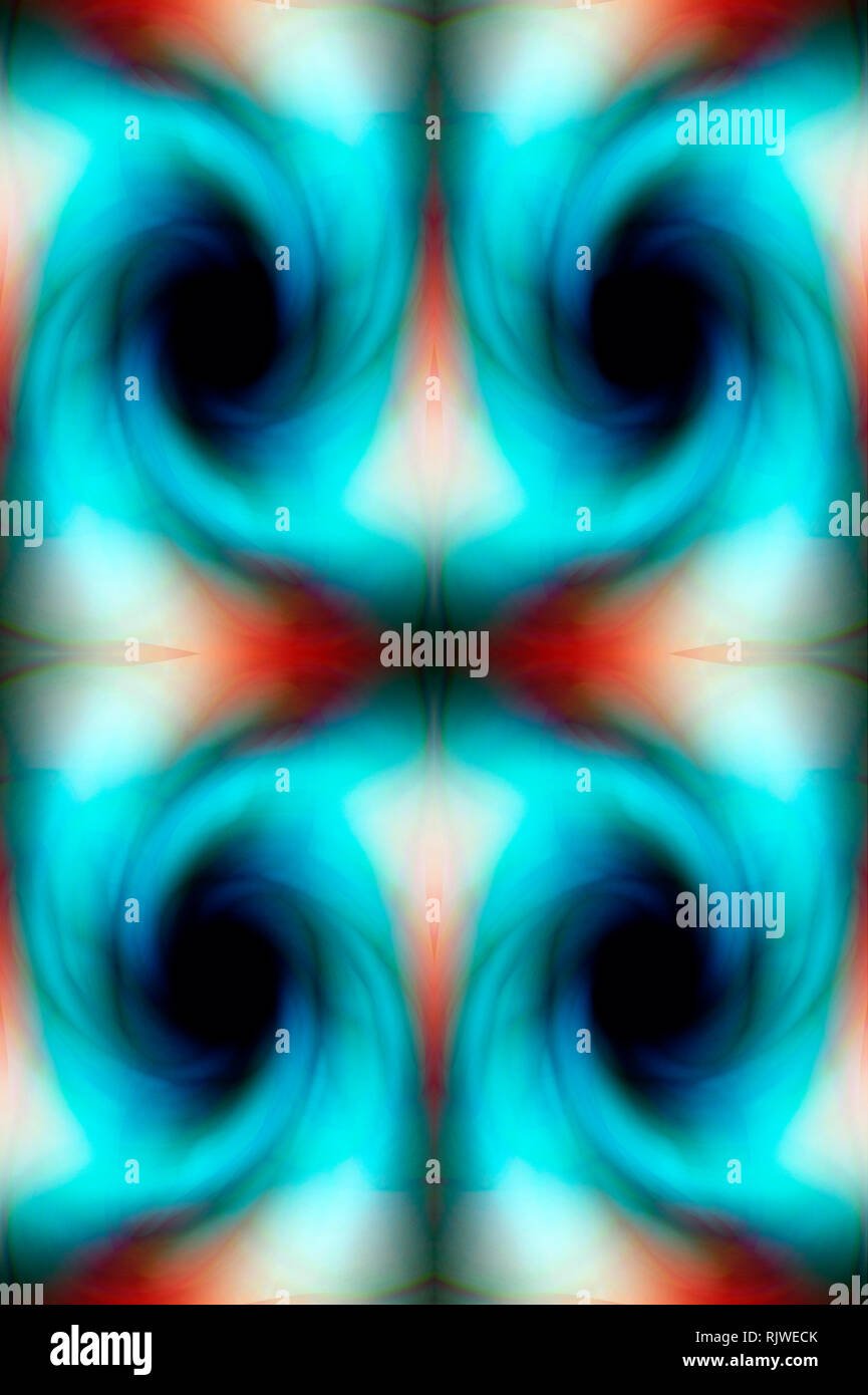 Red and green abstract swirling pattern Stock Photo - Alamy