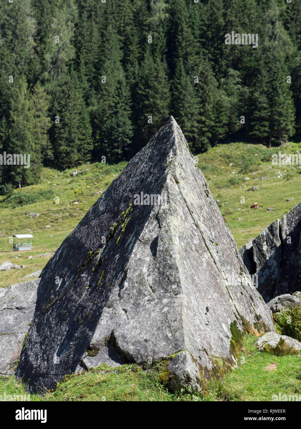 Rock formation landscape Stock Photo - Alamy