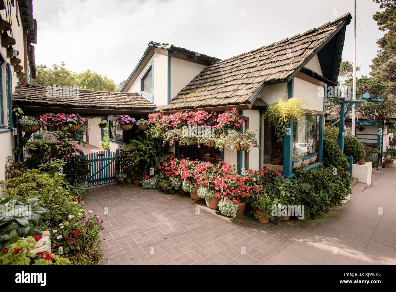 Carmel by the Sea. California Stock Photo - Alamy