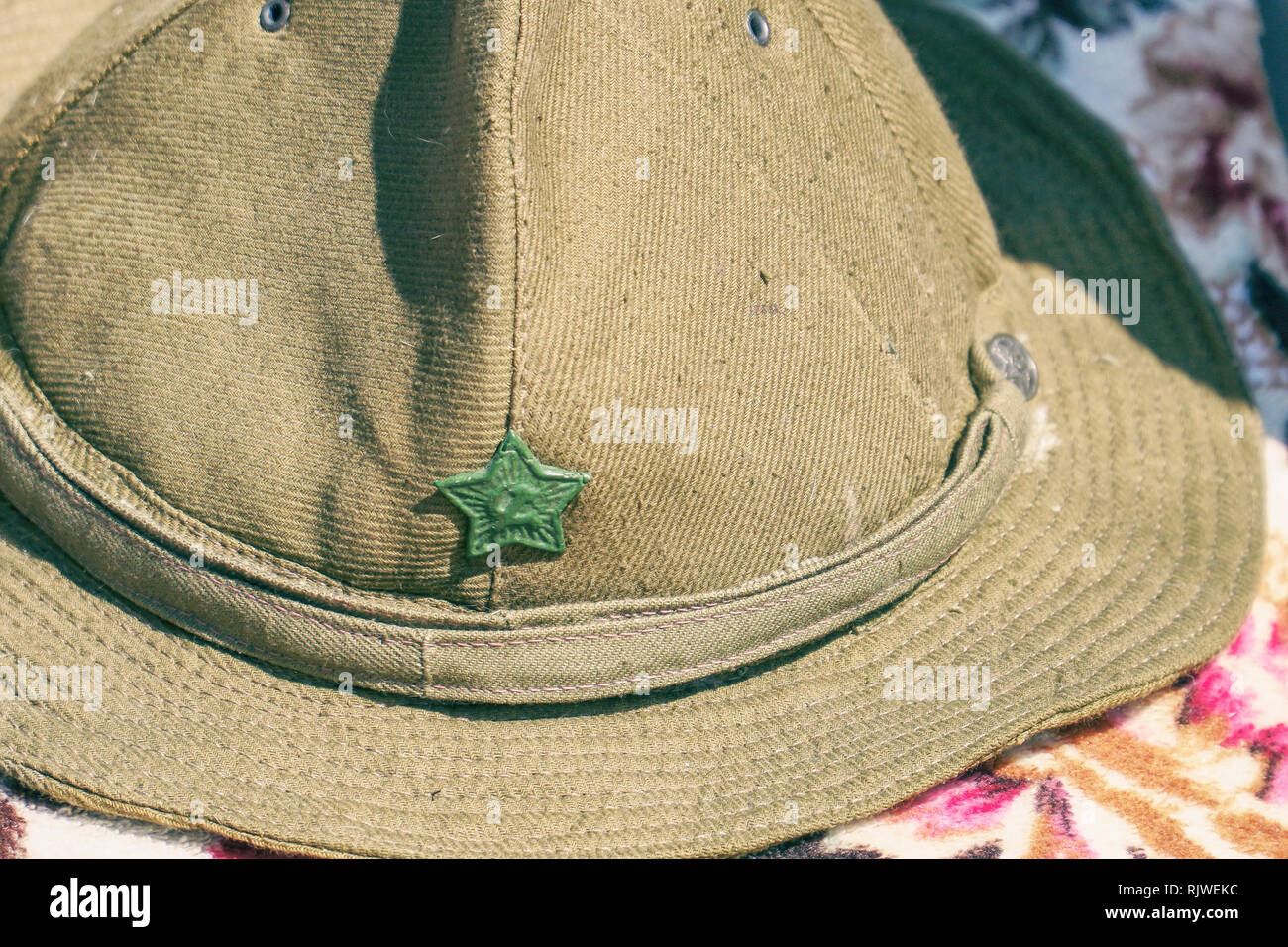Soviet warfield hat used during the war in Afghanistan Stock Photo - Alamy