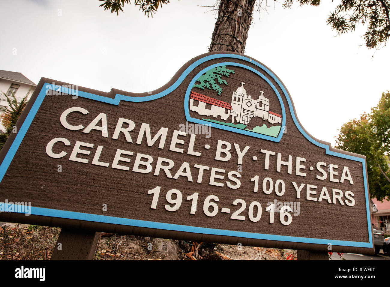 Carmel by the Sea. California Stock Photo - Alamy