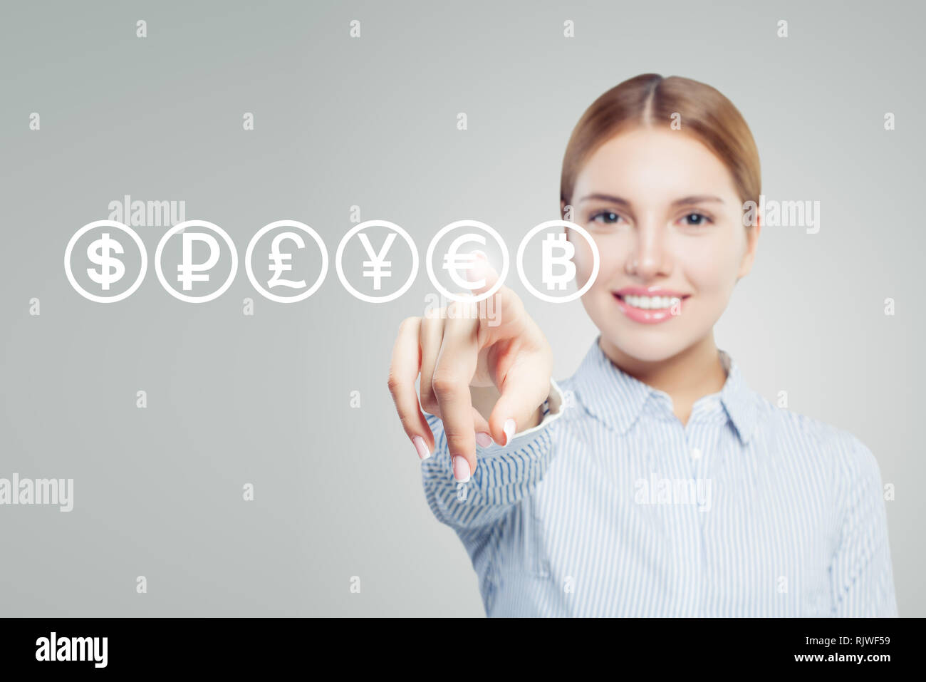 Digital currency business transfers hi-res stock photography and images ...