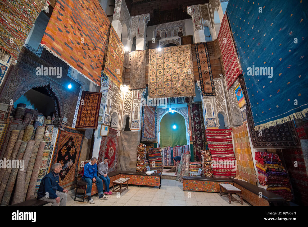 Moroccan rugs hi-res stock photography and images - Alamy