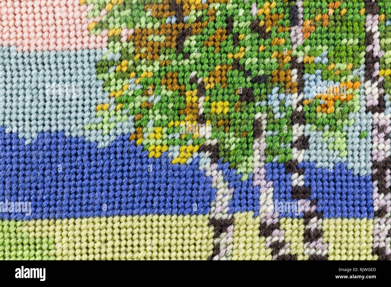 Tapestry texture hi-res stock photography and images - Alamy