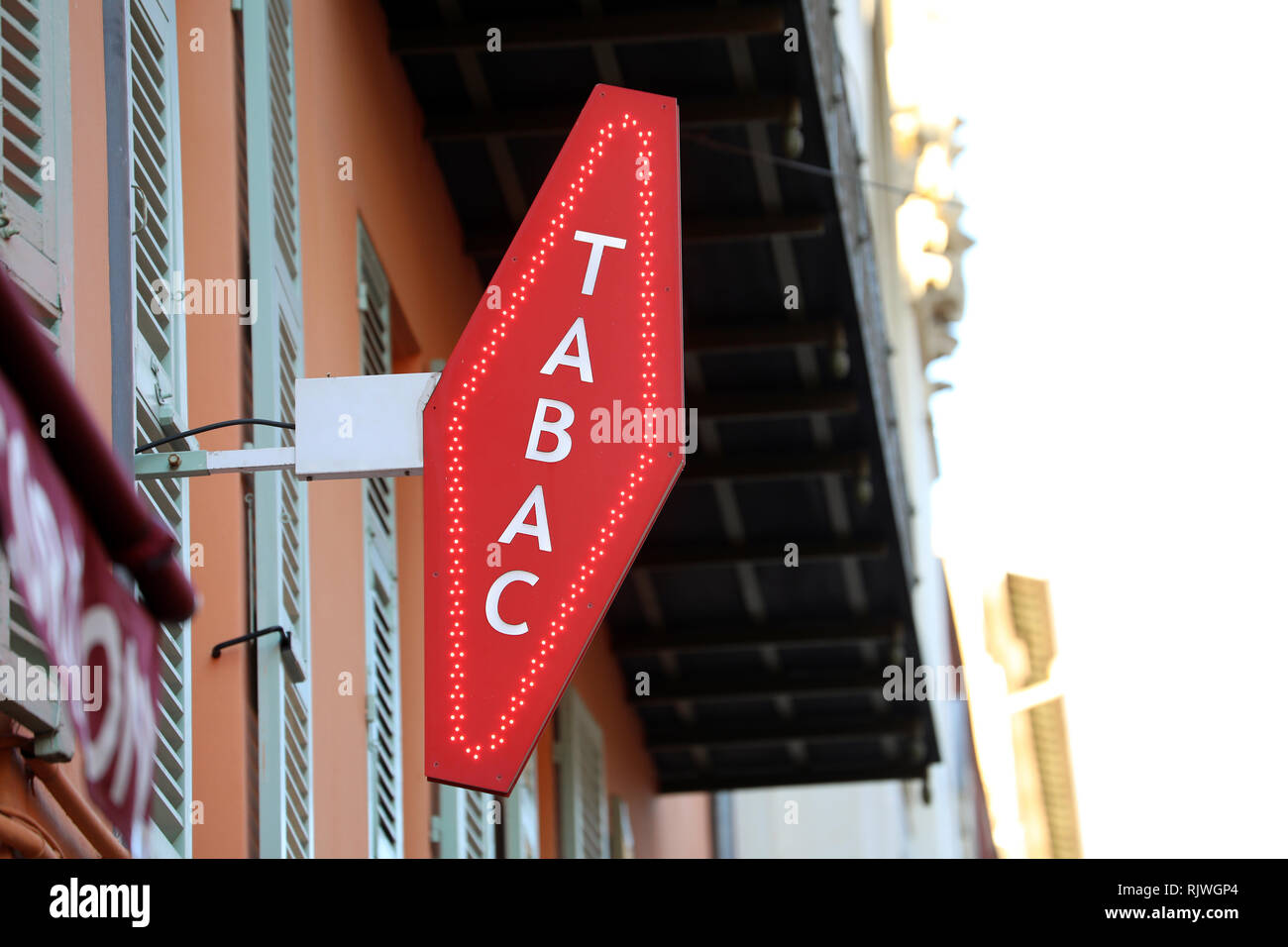 Modern french advertisement hi-res stock photography and images - Alamy