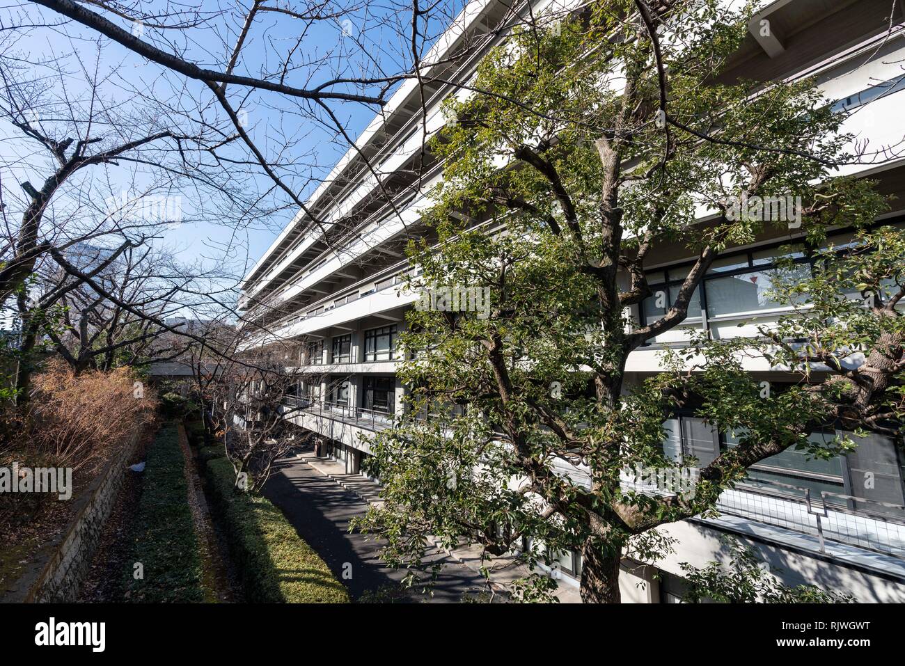 Main building of National Diet Library, Chiyoda-Ku, Tokyo, Japan ...