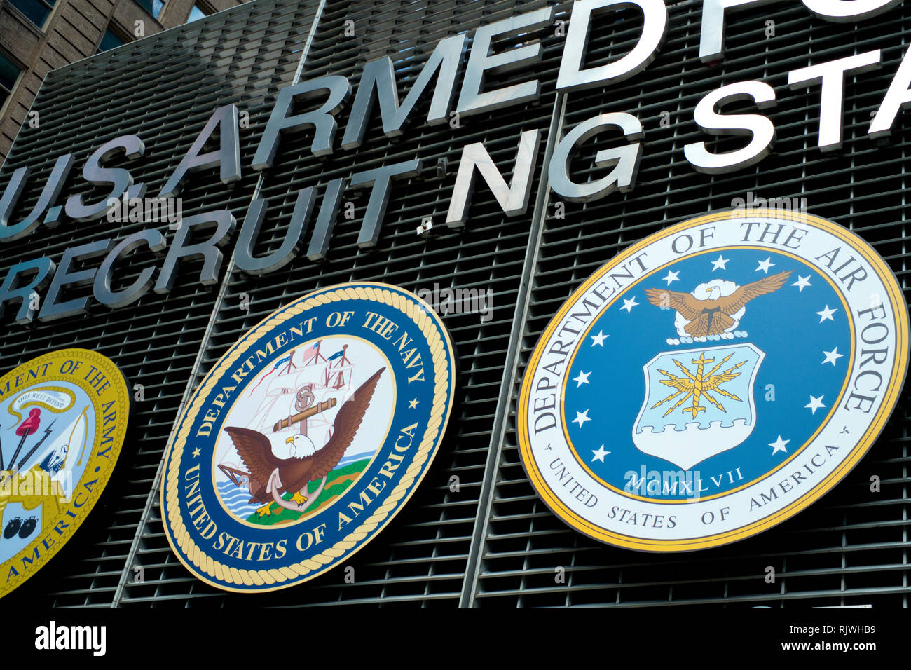 Us army air force sign hi-res stock photography and images - Alamy