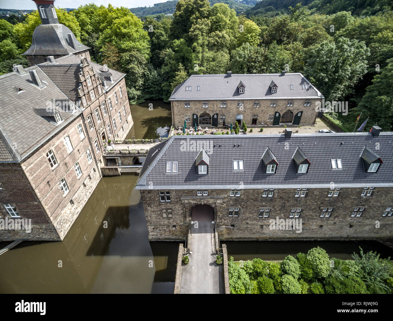 Burgh castle aerial hi-res stock photography and images - Alamy
