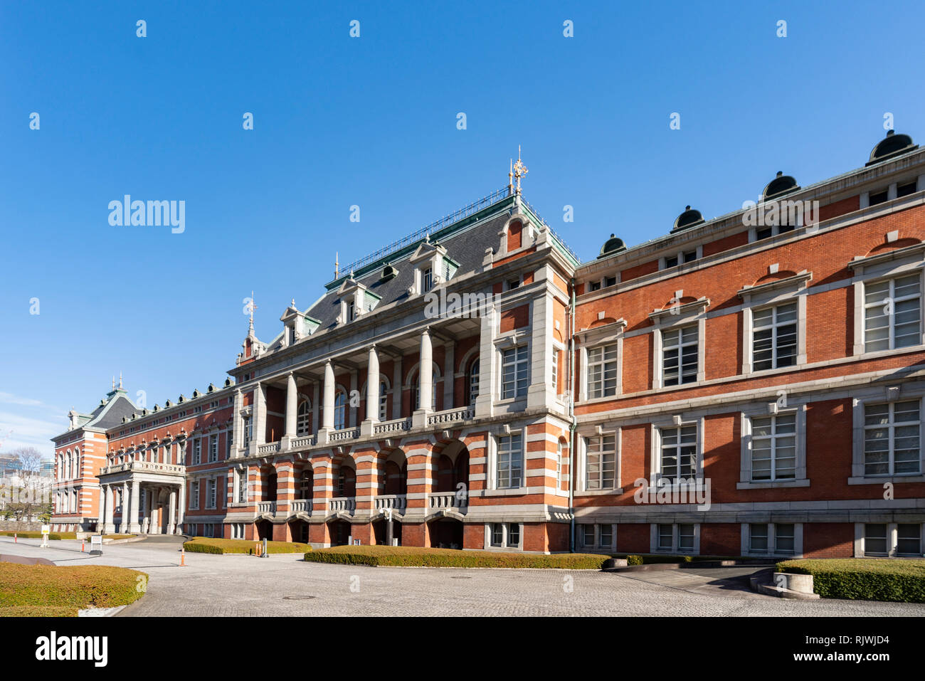 Exterior of old Ministry of Justice building, Chiyoda-Ku,Tokyo,Japan ...