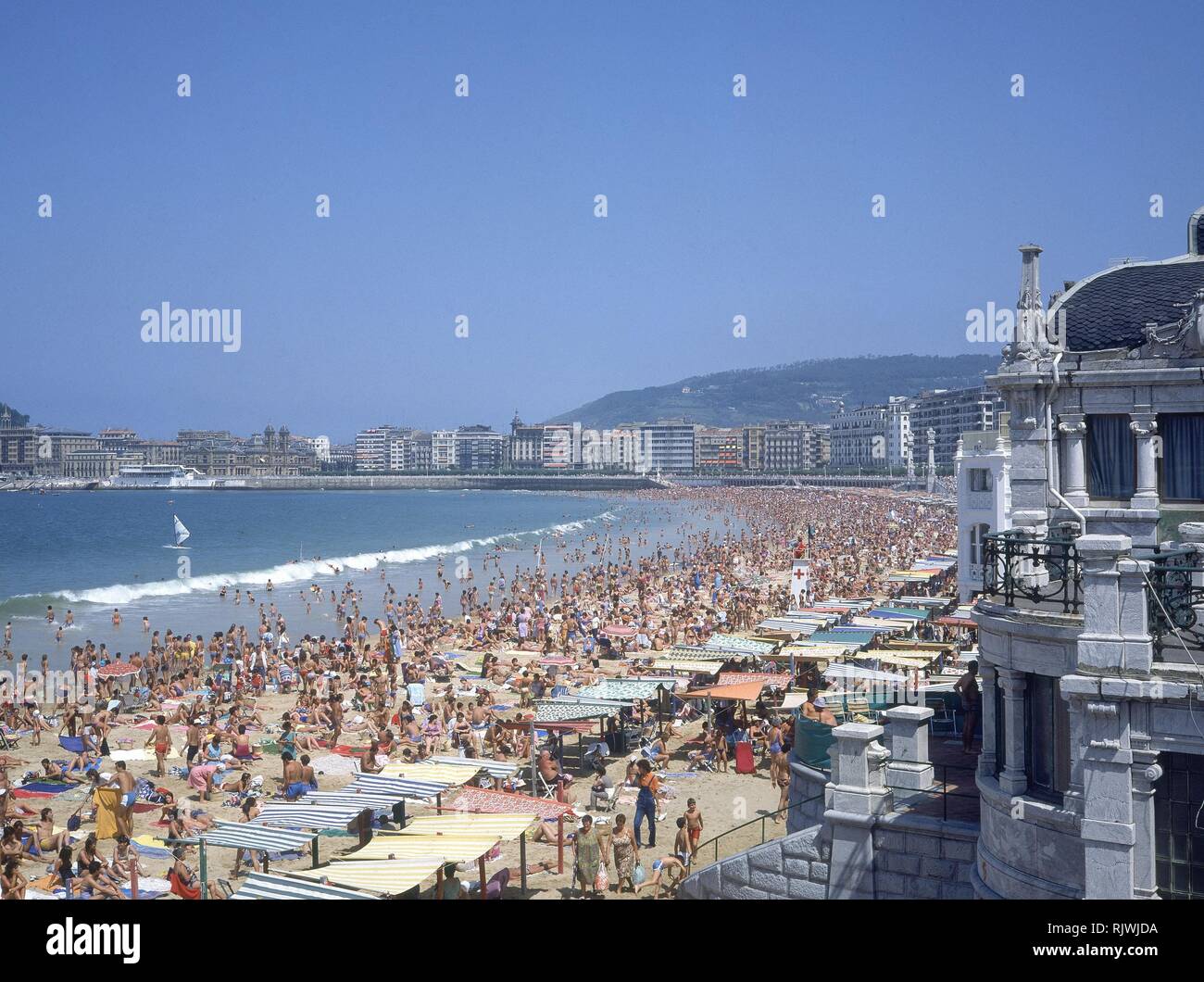 PLAYA DE LA CONCHA. Location: EXTERIOR. SAN SEBASTIAN. Guipuzcoa. SPAIN ...
