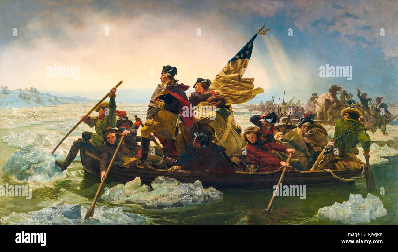 Washington crossing the delaware hi-res stock photography and images ...
