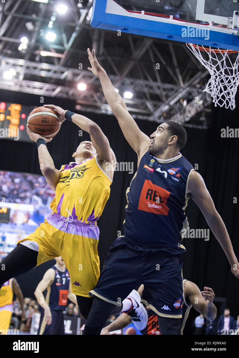 London Lions defeat Glasgow Rocks to win the BBL Cup 2019 in Birmingham ...