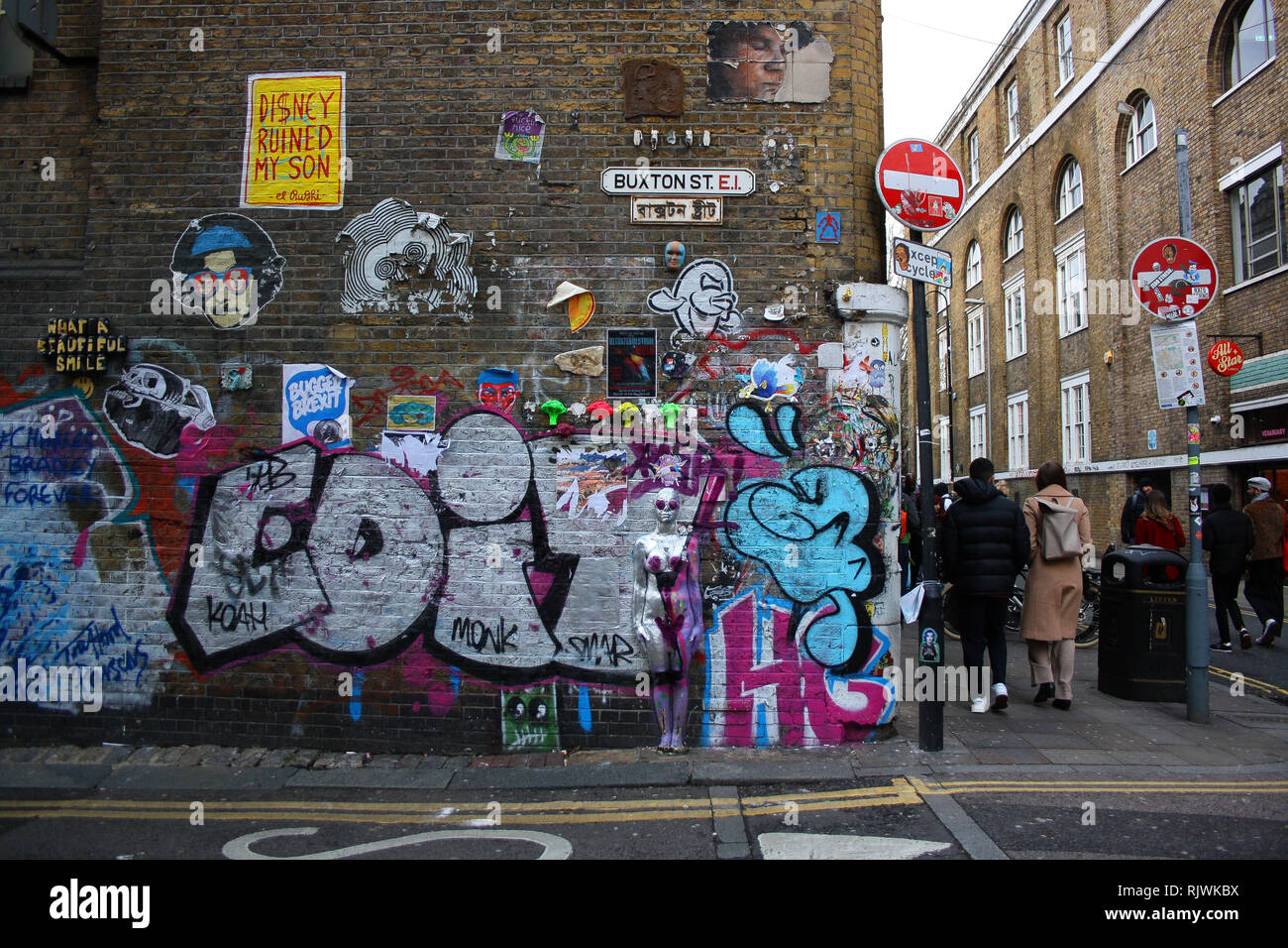 Shoreditch london e1 england hi-res stock photography and images - Alamy
