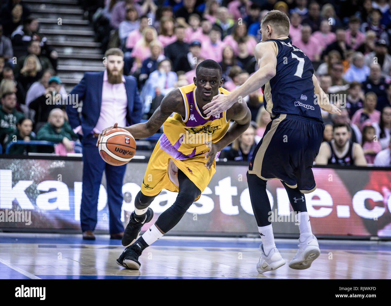 London Lions defeat Glasgow Rocks to win the BBL Cup 2019 in Birmingham ...