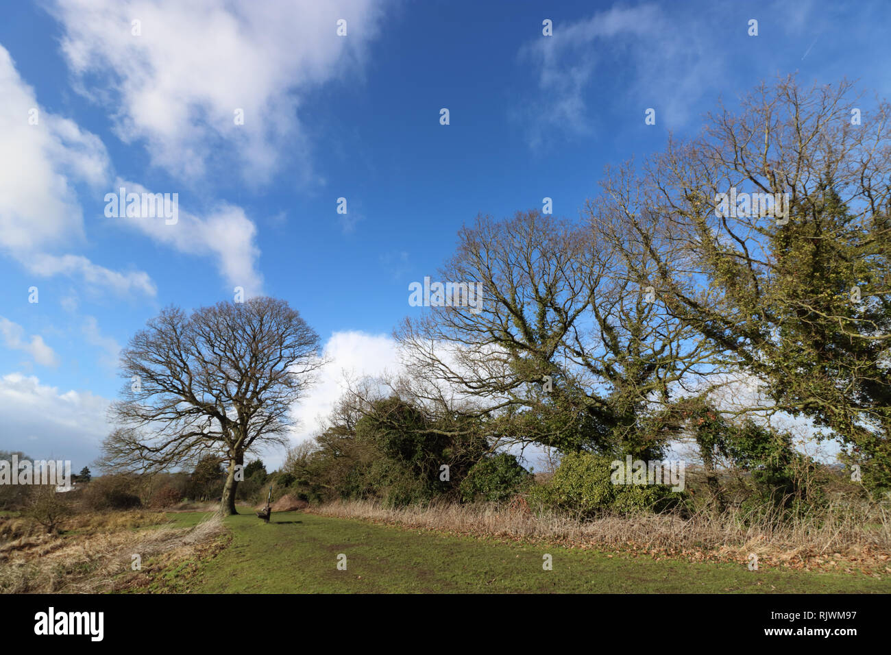 English countryside near Rowde and Devizes in Wiltshire, England Stock ...