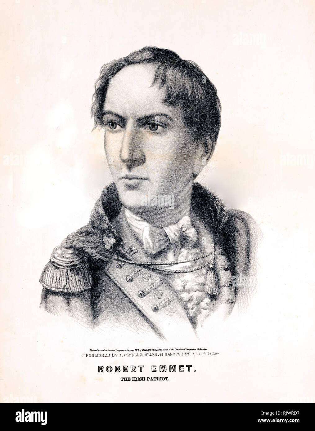 Robert emmet portrait hi-res stock photography and images - Alamy