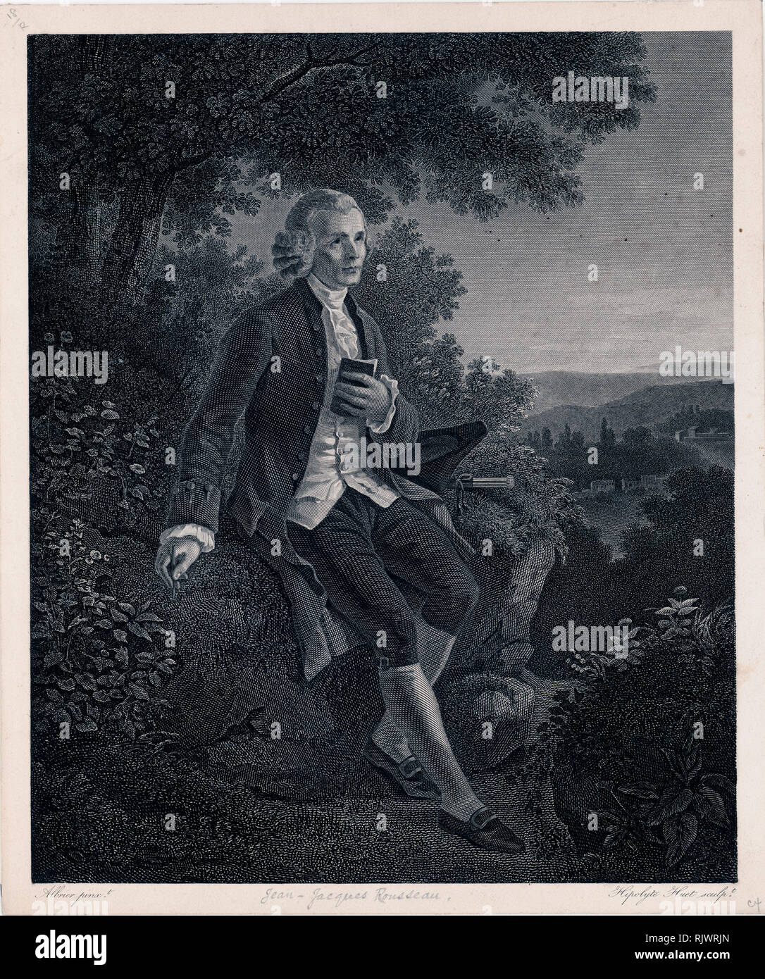 Rousseau drawing hi-res stock photography and images - Alamy