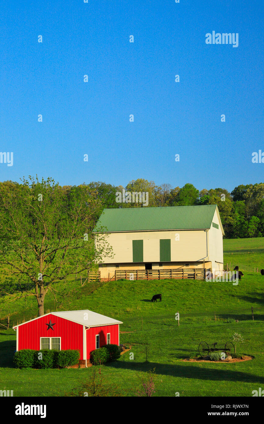 Farm, Swoope, Shenandoah Valley, Virginia, USA Stock Photo - Alamy