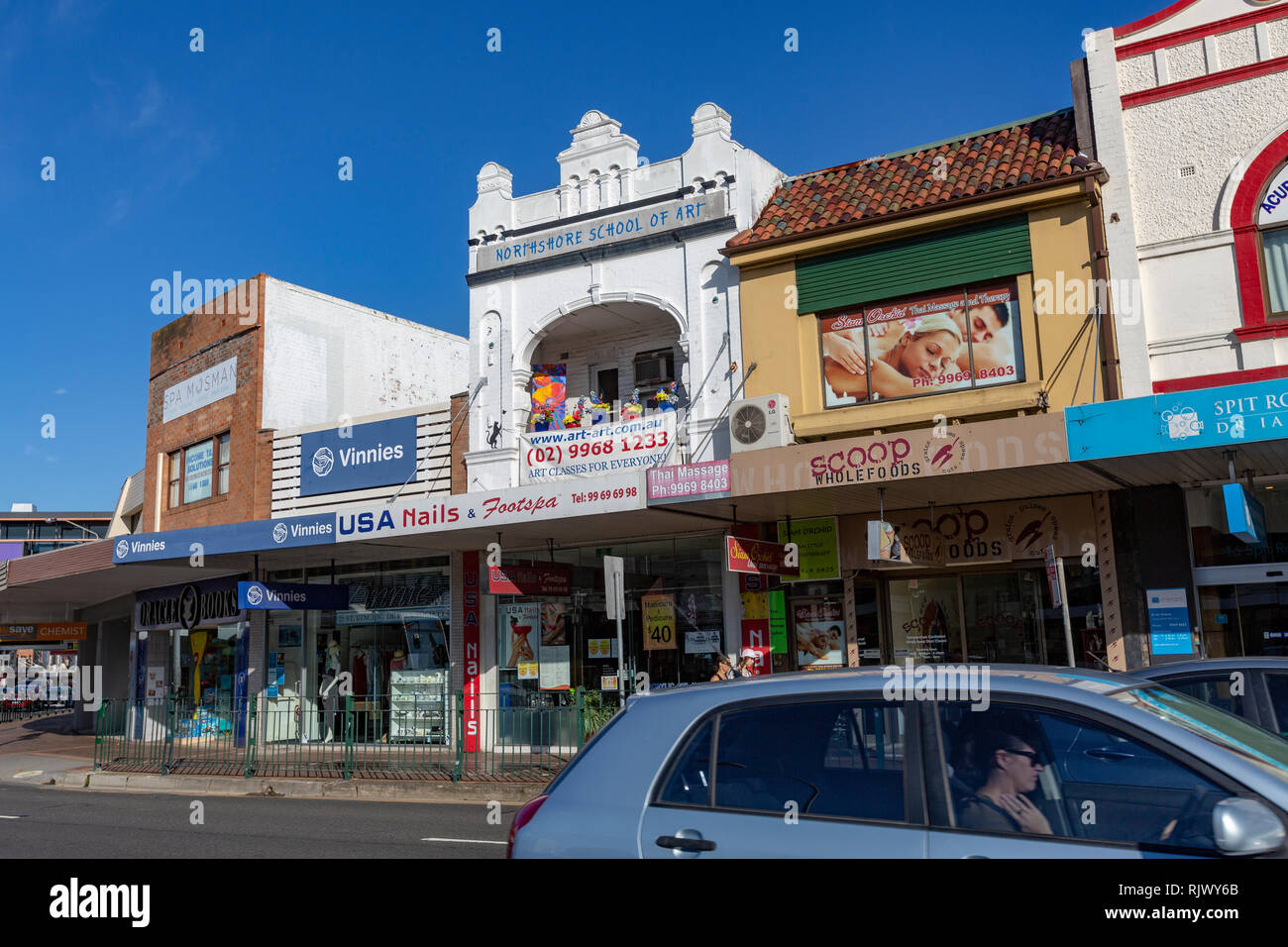 Mosman shops sydney hi-res stock photography and images - Alamy