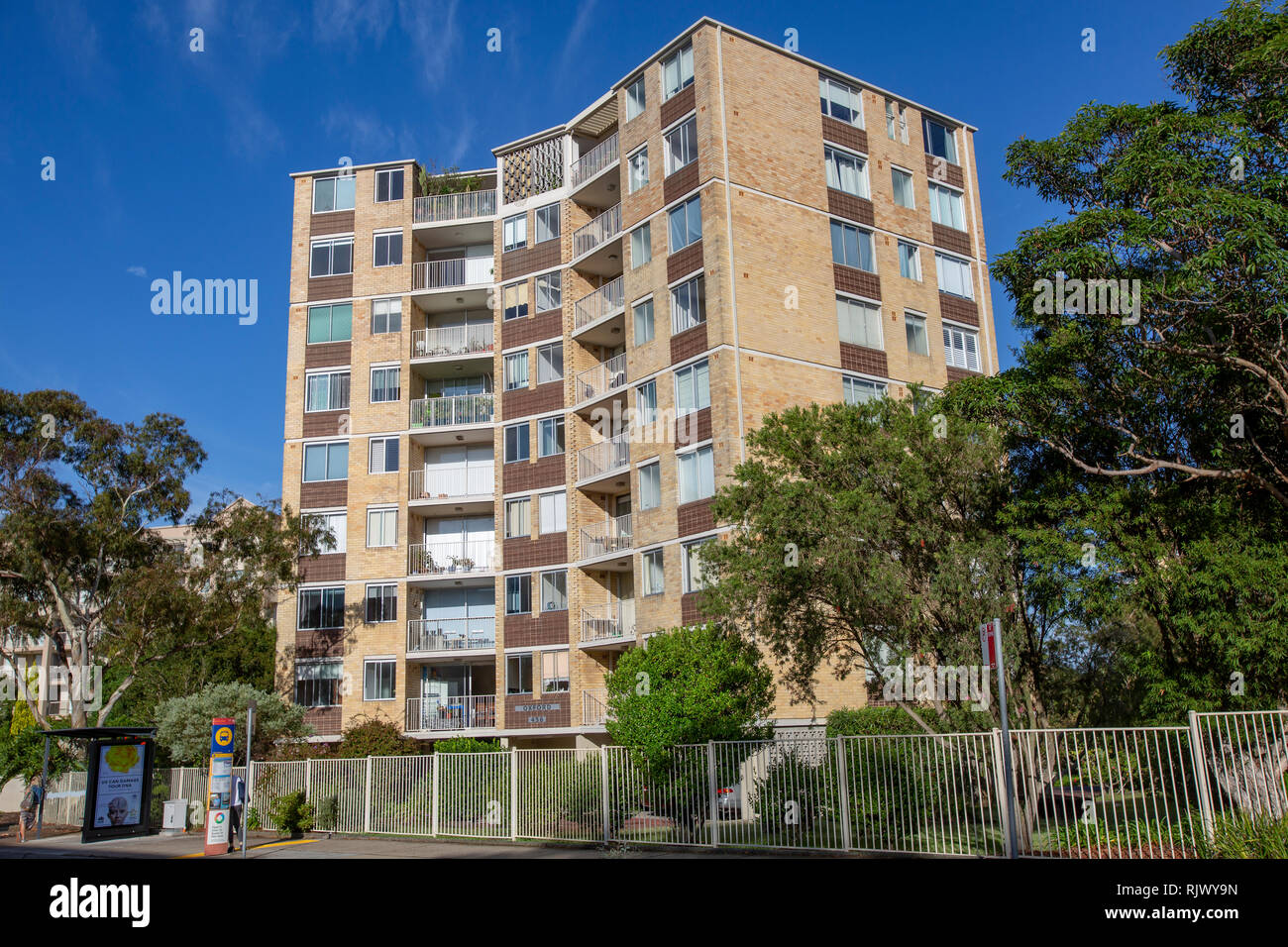 High rise apartment building in Mosman, Mosman is a suburb of Sydney ...