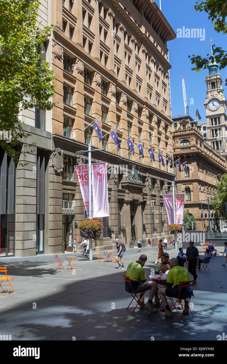Martin place central business district hi-res stock photography and ...